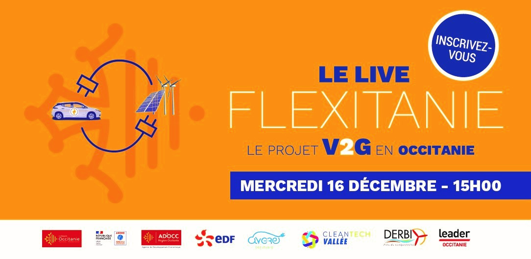 Flexitanie, le premier projet V2G en Occitanie - CleanTech Vallée